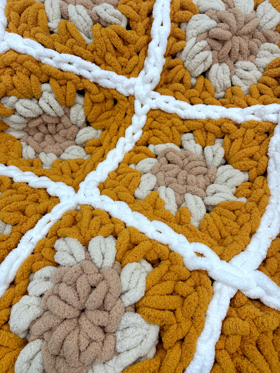 Granny Square Blanket, Video Tutorial – BeCozi