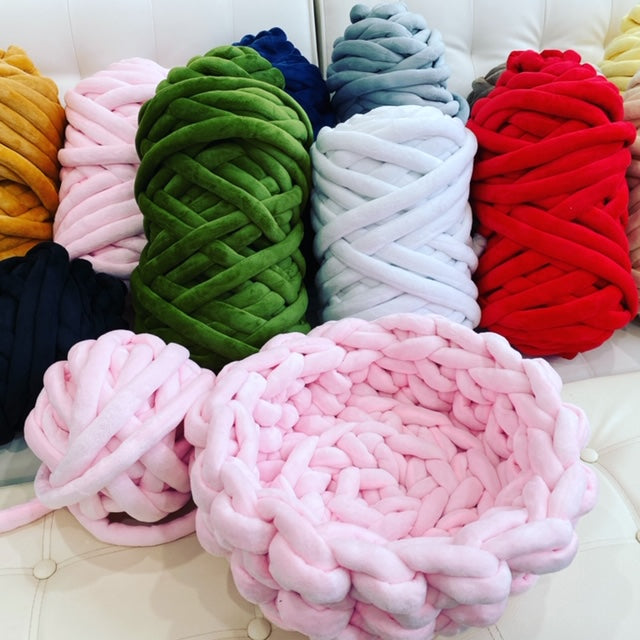 Pet Bed, Velvet Tube Yarn – BeCozi