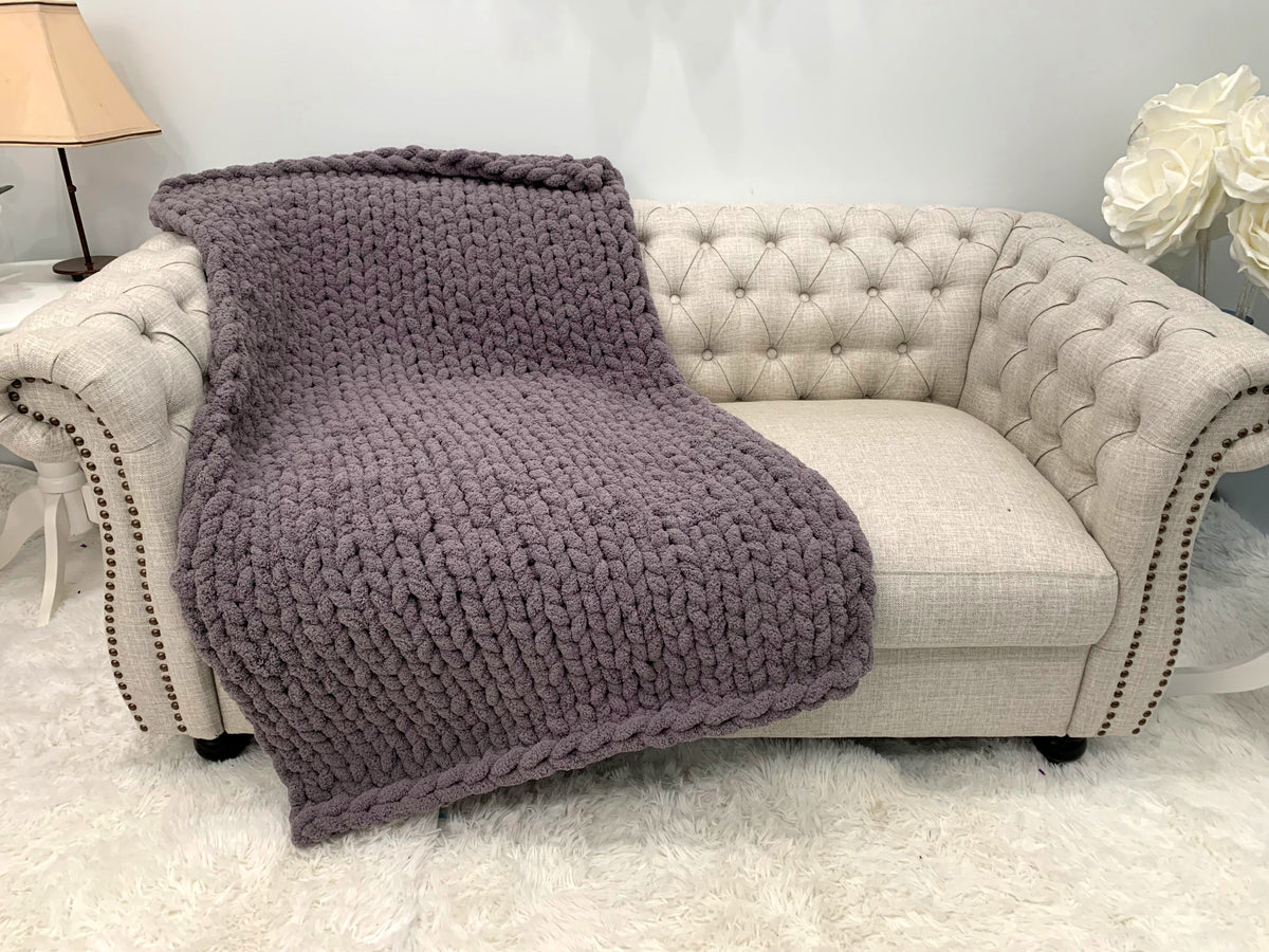 PDF Pattern: Chunky Blanket – BeCozi