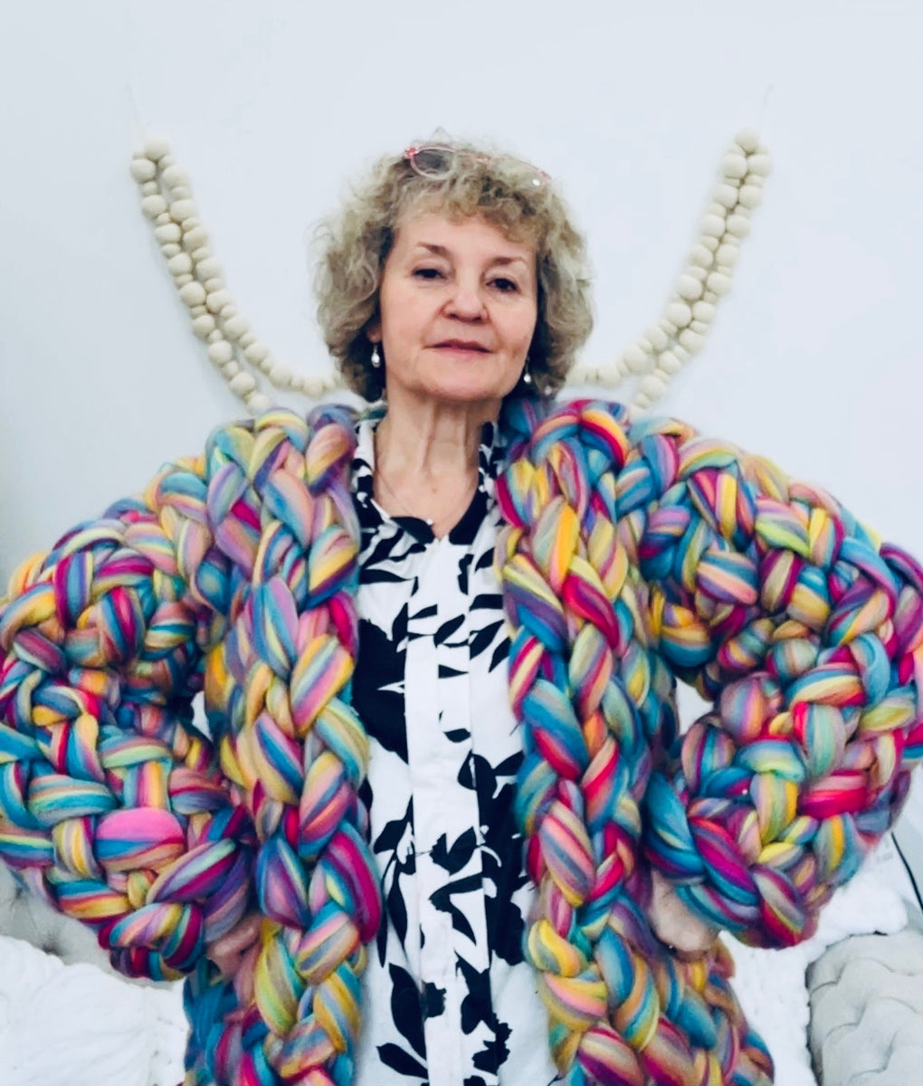 Twisted Stitch Cardigan, Video Tutorial – BeCozi