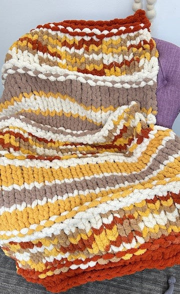Fall Blanket, Written Pattern – BeCozi