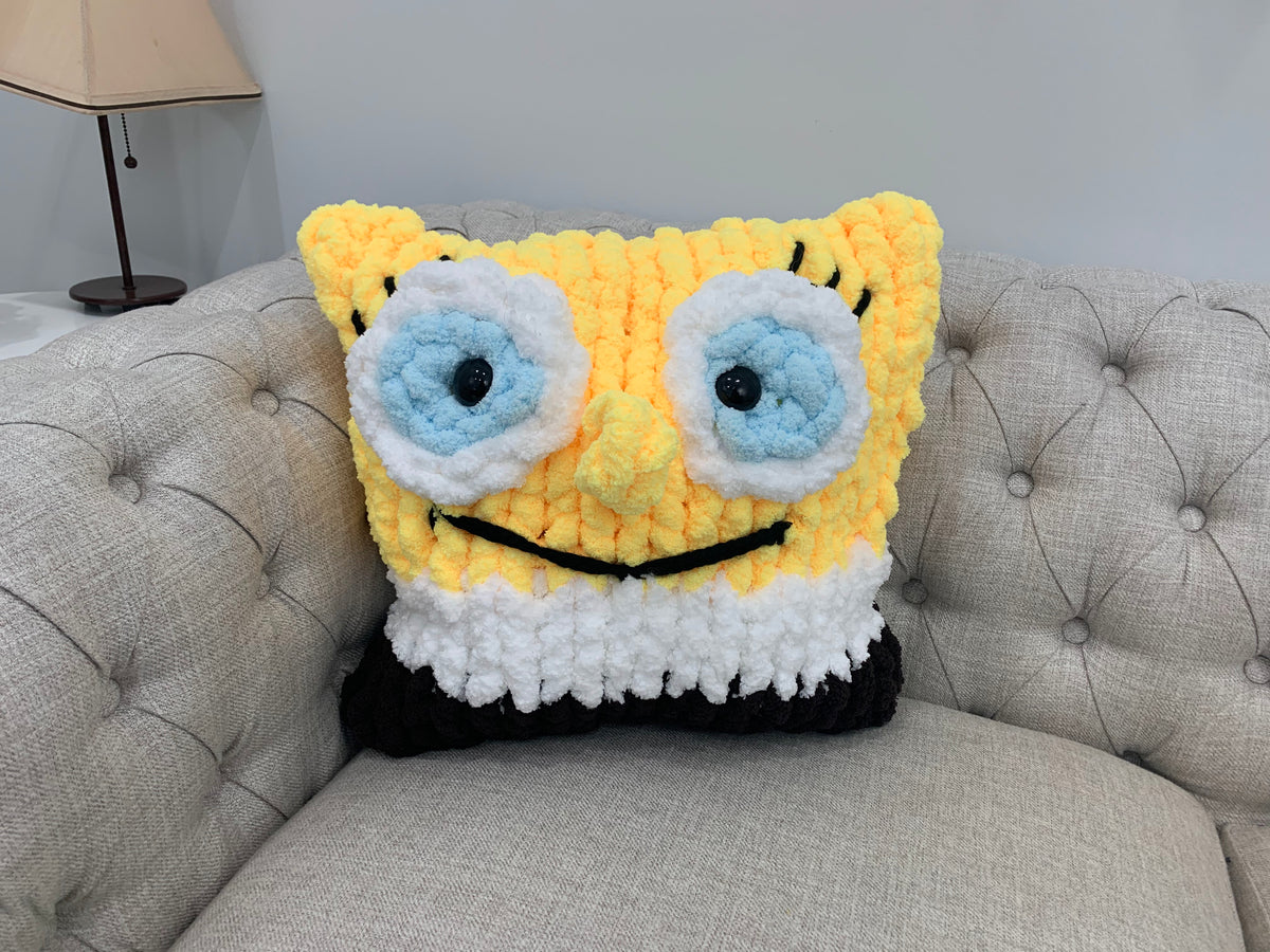 SpongeBob Pillow, Video Tutorial – BeCozi