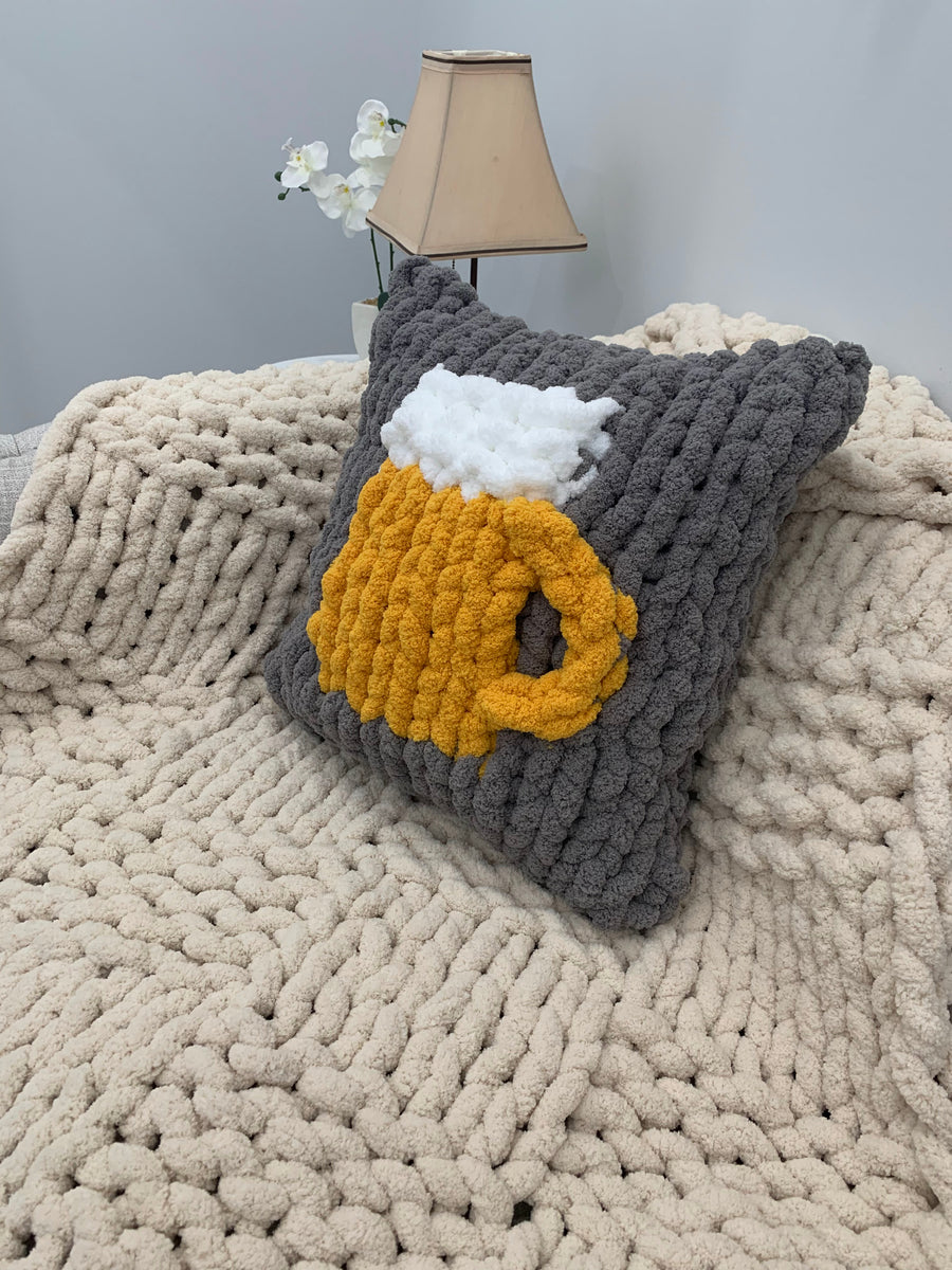 Beer Mug Pillow – BeCozi